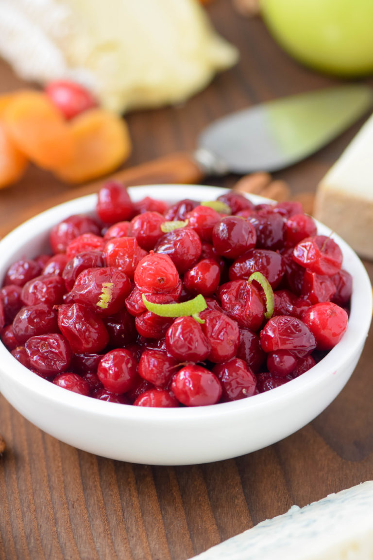 Quick Pickled Cranberries - West of the Loop